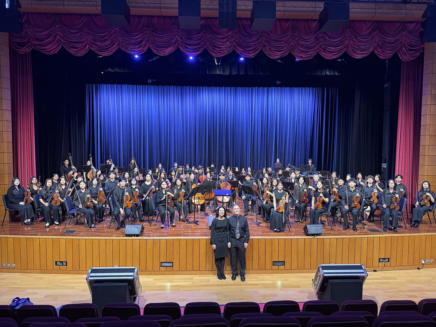 Professors Lead International Orchestra in Hong Kong