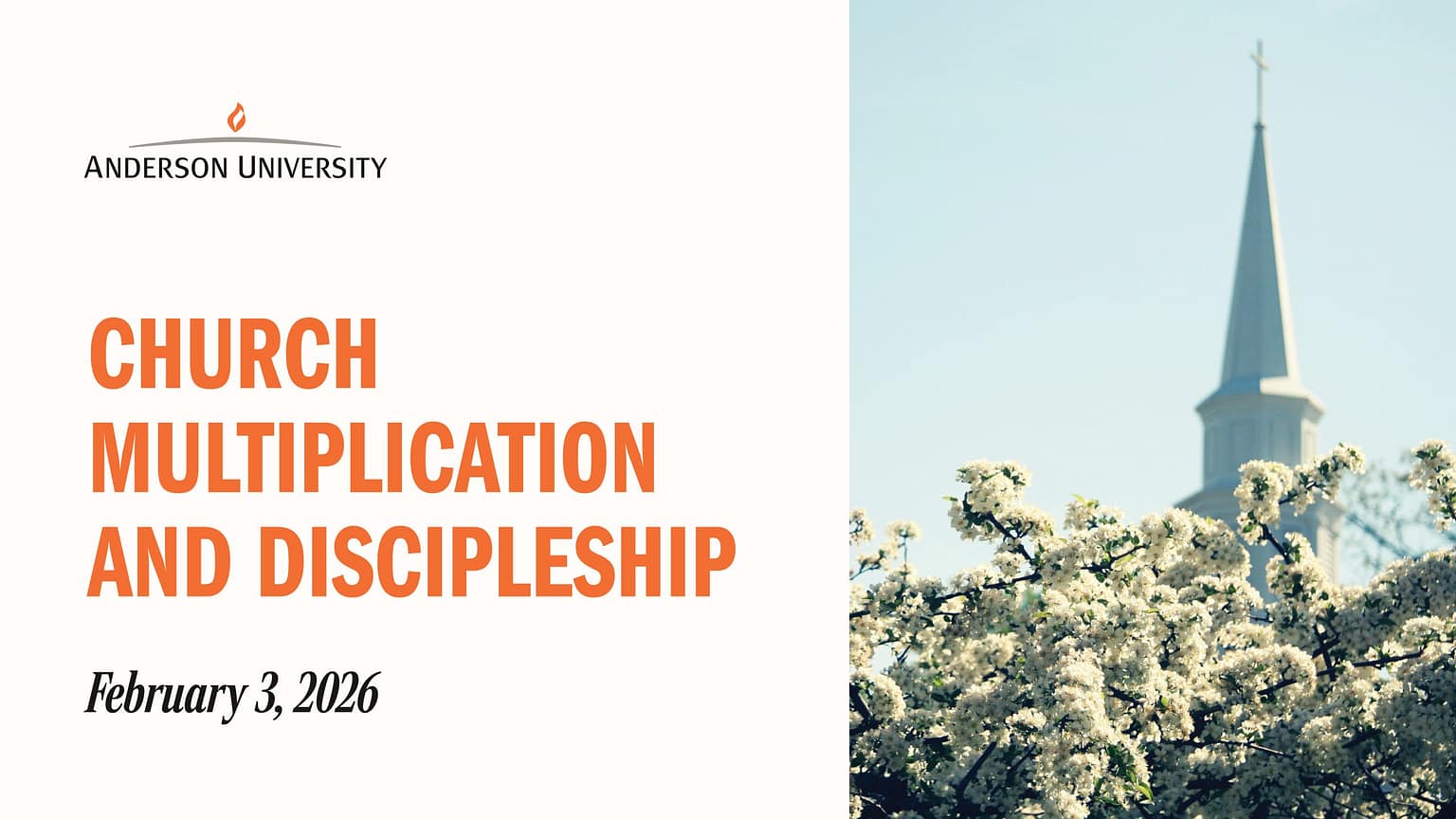 Church Multiplication and Discipleship Event 2026: Joining God’s ...