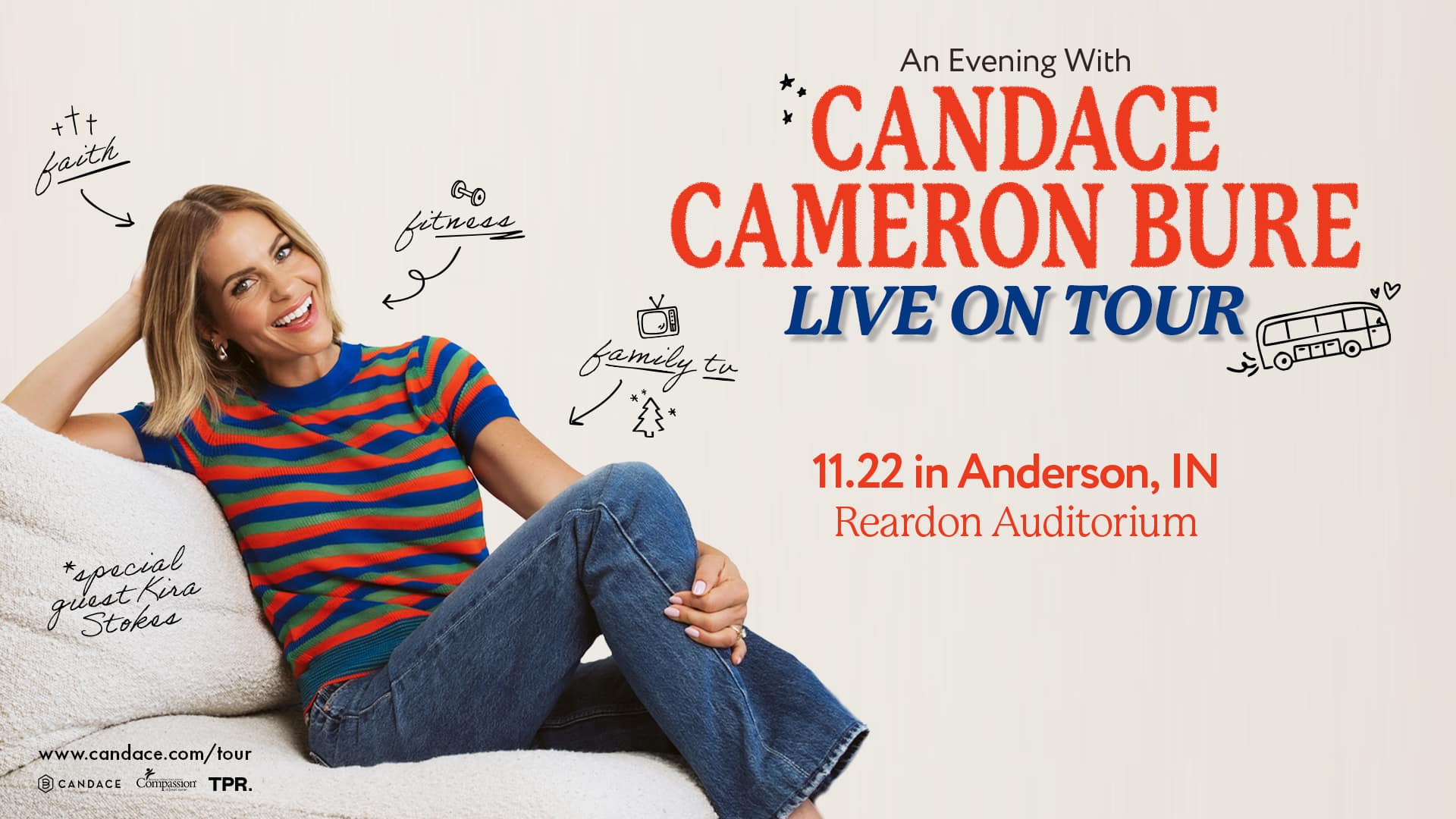 Candace Cameron Bure coming to Reardon Auditorium Nov. 22 - Anderson ...