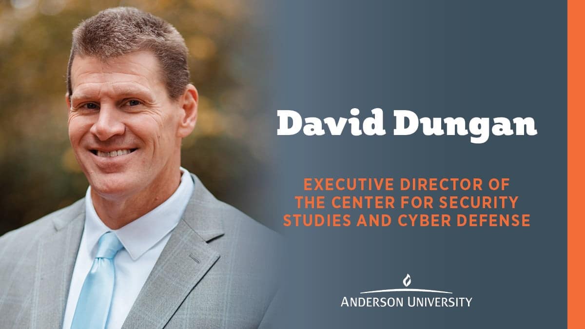 David Dungan Named Executive Director of Center for Security Studies ...