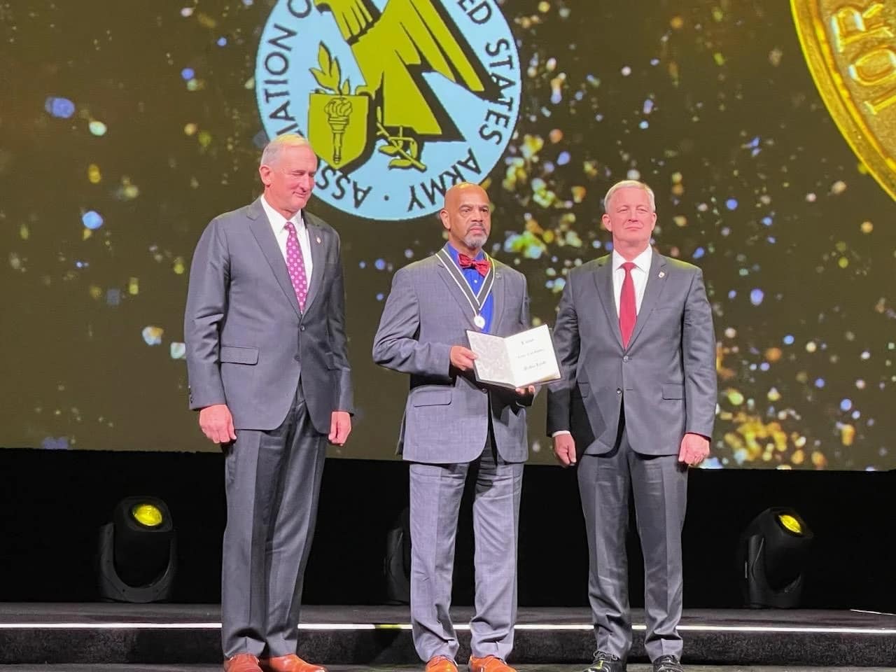 AU's Leak Earns Major General James Earl Rudder Medal - Anderson University